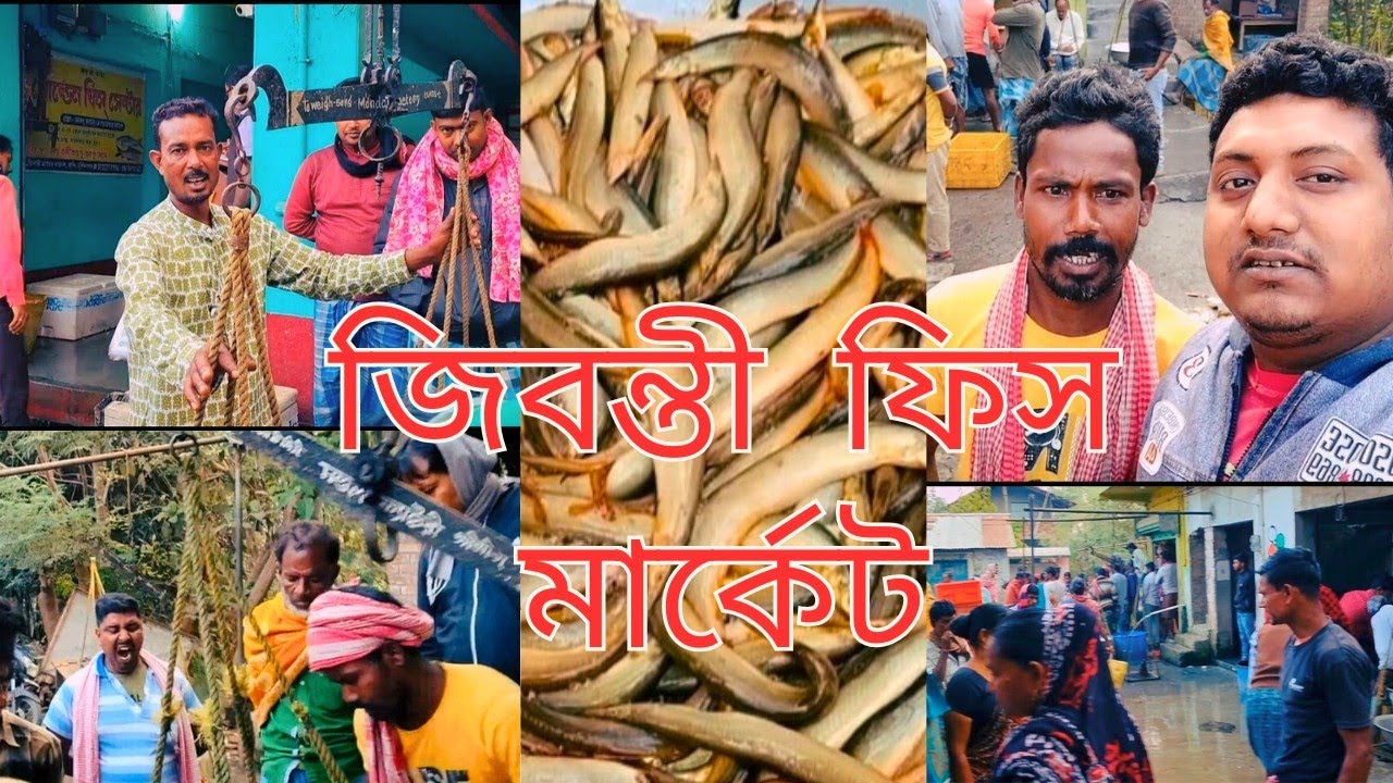 জিবন্তী ফিস মার্কেট#fish #comedy #mahakal#comedy - YouTube