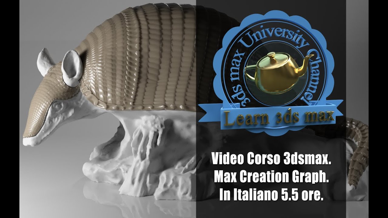 Corso 3ds max Max Creation Graph: 025 3ds Max Staker 2017 - YouTube
