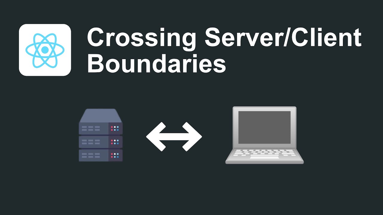 Simplify your React code by passing promises across server/client boundaries - YouTube