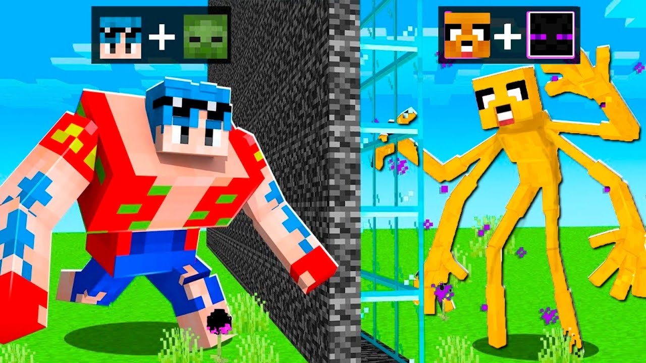 Trolleé a Mi AMIGO con HACKS en una Batalla de FUSIONES de Mobs + Los ...