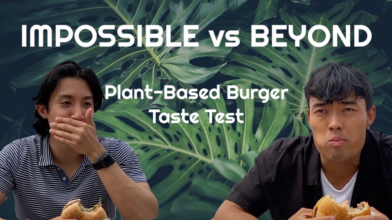 Impossible VS Beyond | インポッシブル対ビヨンド！食べ比べ！| Chef Blue Bear - YouTube