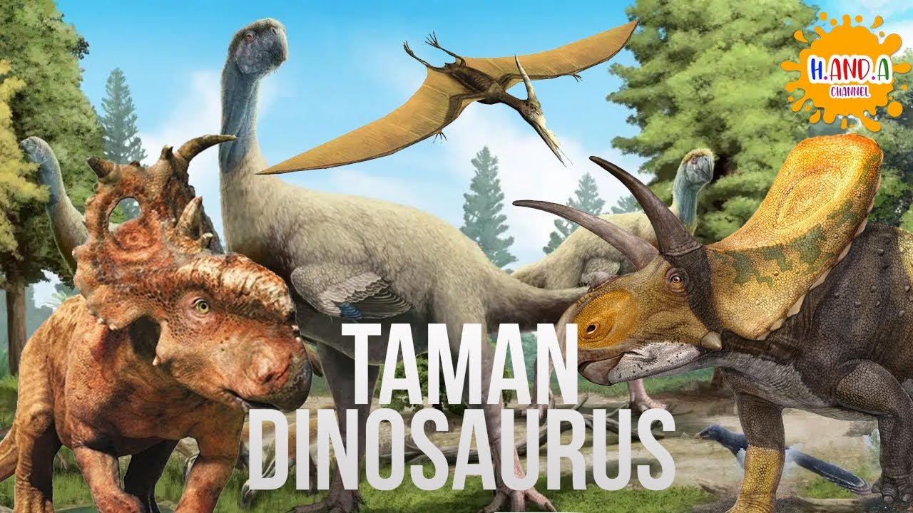 Semua Dinosaurus di tengah Hutan | TAMAN JURASSIC - YouTube