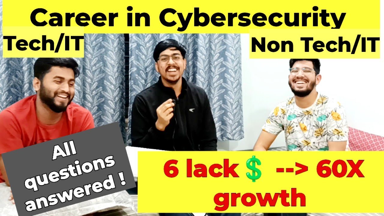 [Non Tech/Tech] How To Make Career In Cybersecurity - YouTube