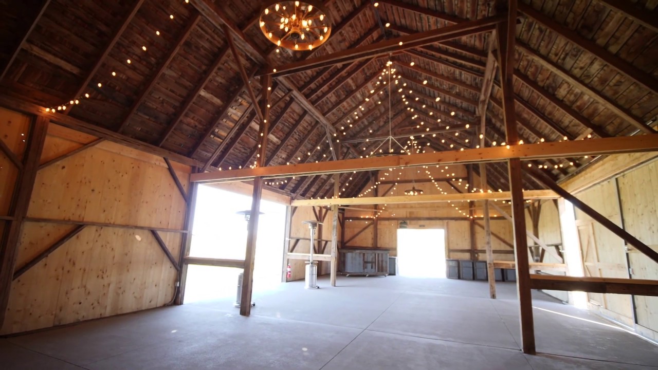 The Wedding Barn at Hemlock Hills on Mill Pond - YouTube