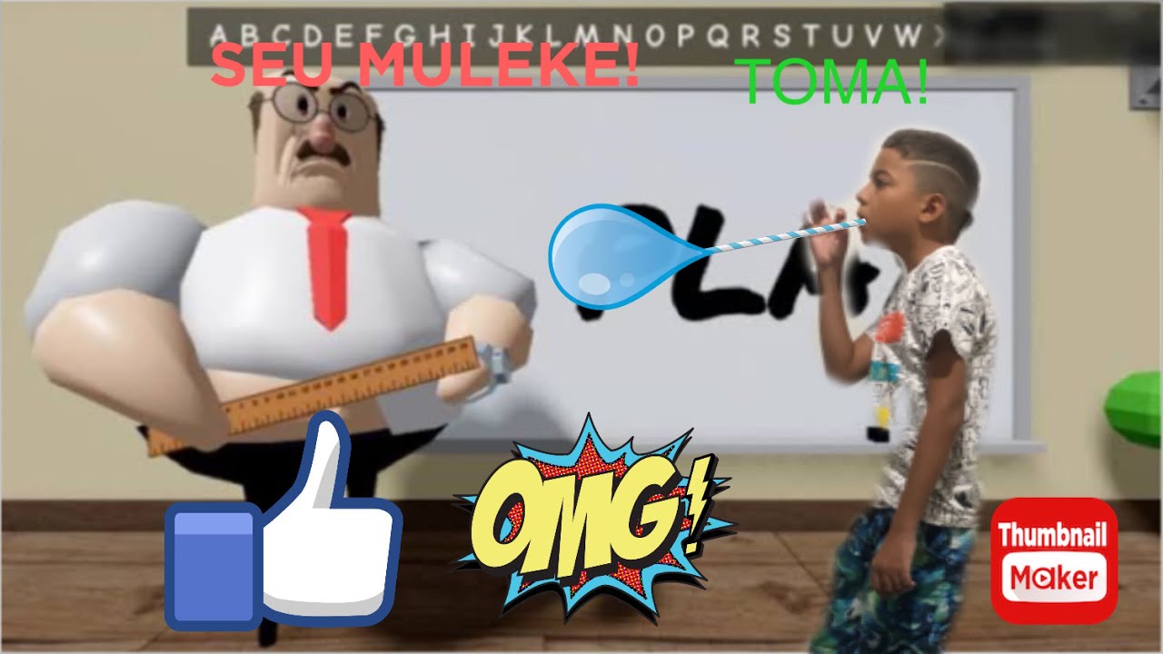 DERROTEI O PROFESSOR! (grande escola) - roblox - YouTube
