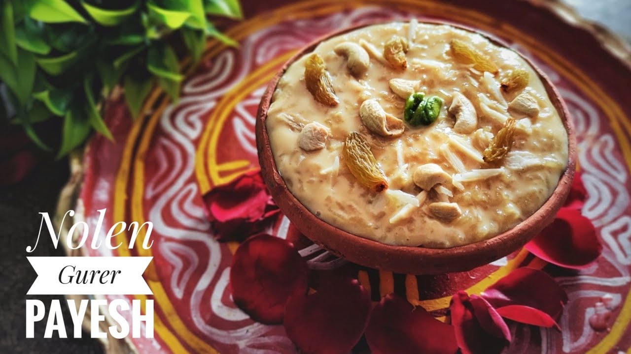 Nolen Gurer Payesh - Bengali Style | Payesh Recipe Bengali | Saraswati ...