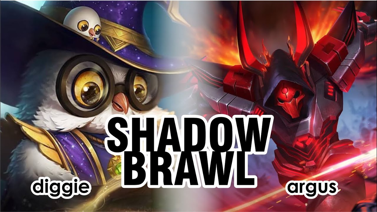 Shadow Brawl - Diggie vs Argus - mobile legends bang bang - fun event ...