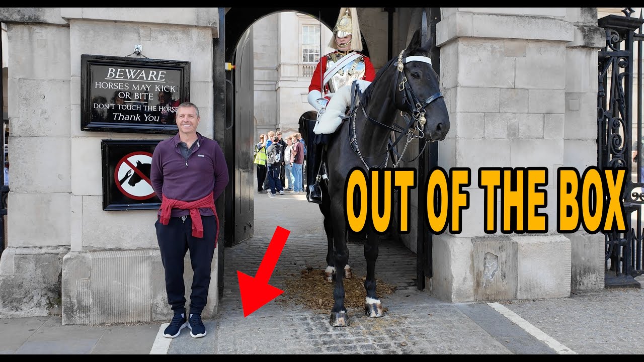 Guard keeps a Close Watch!! As soon as He Steps Closer Guard confronts ...