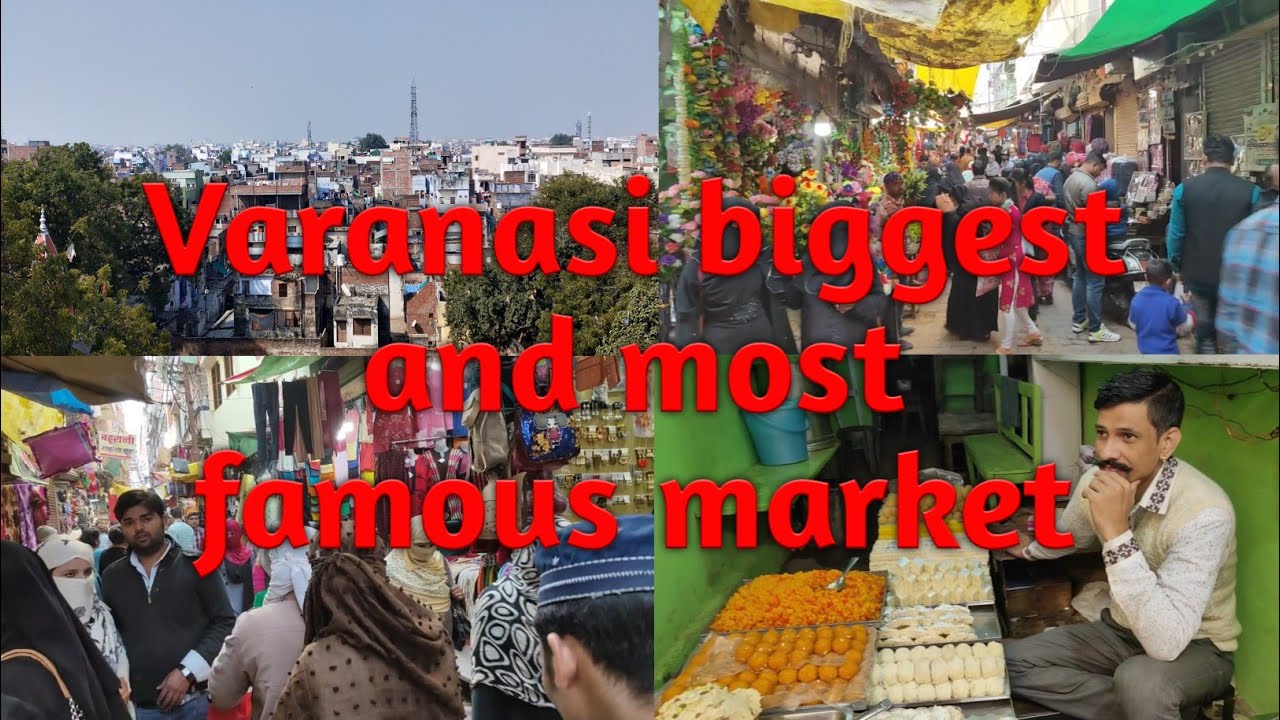 Most famous and biggest market of Varanasi | Dalmandi | - YouTube