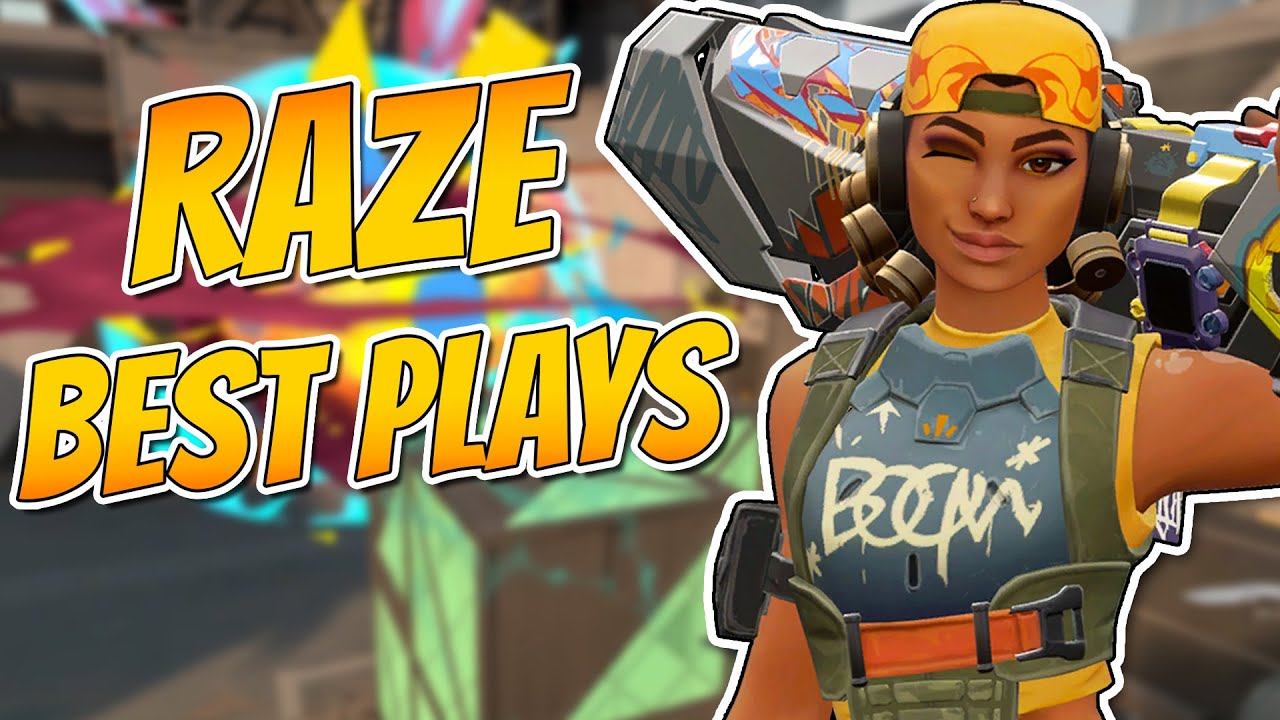 Raze EPIC PLAYS - This is how Valorant Pros play Raze (Valorant Raze ...