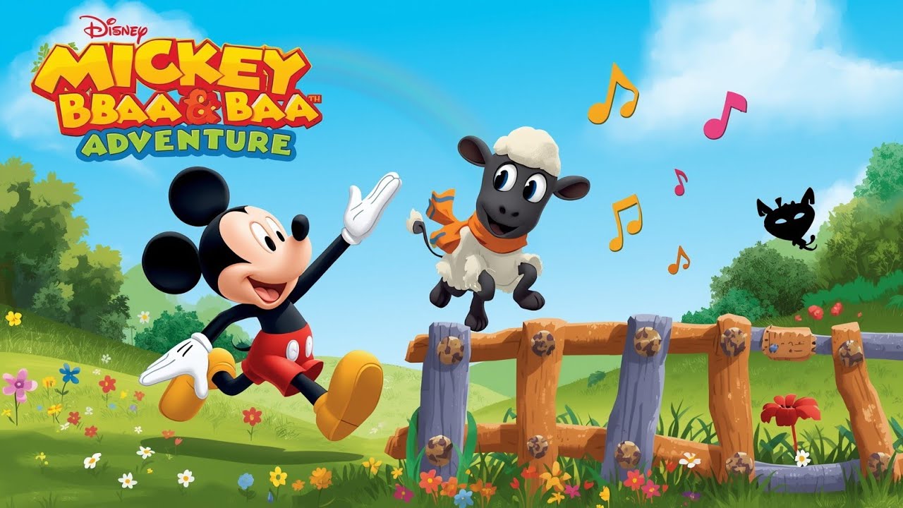 Mickey Mouse Sings Baa Baa Black Sheep – Kids Learning Song - YouTube