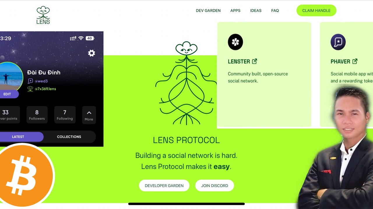 Hướng dẫn làm Retroactive dự án Phaver và Lens Protocol nền tảng mạng xã hội wed3 phi tập trung ...
