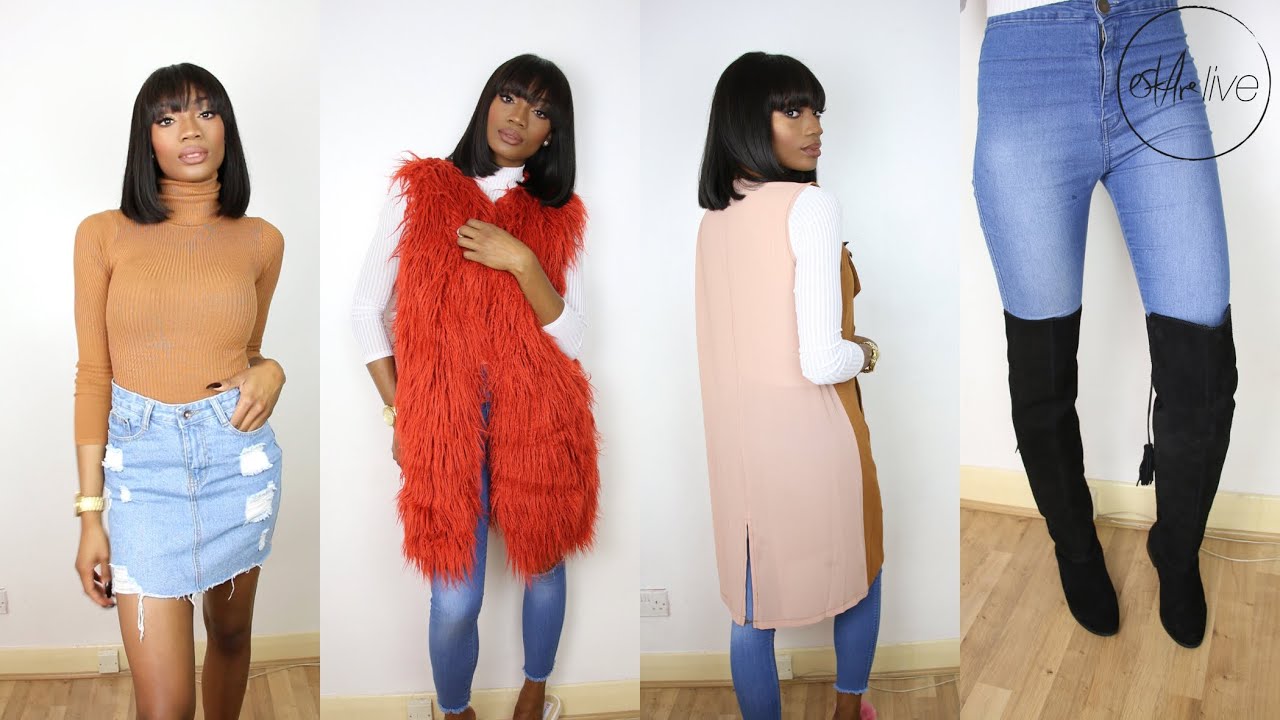 HAUL | MINI FALL HAUL & TRY-ON! - YouTube