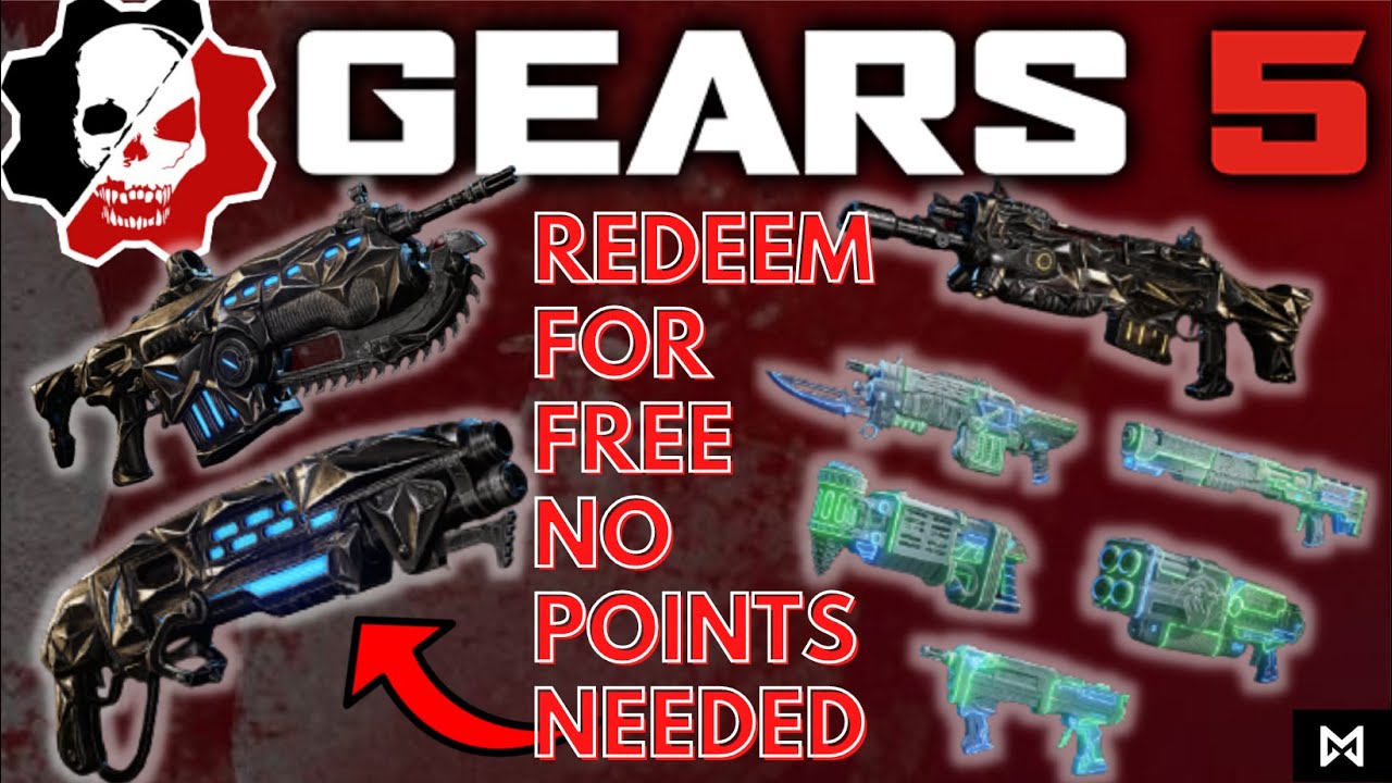 GEARS 5 - How to get the Black Steel and Neon Esports Skins FOR FREE ...