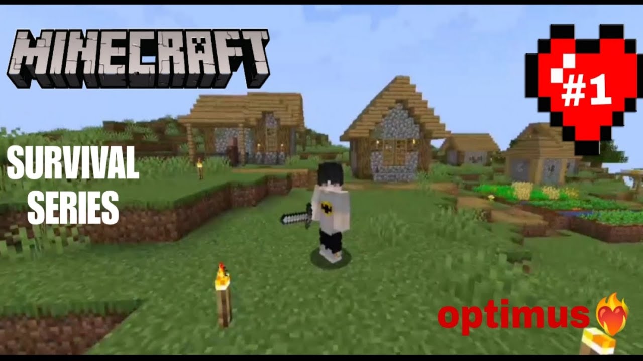 The Perfect Start | New minecraft Survival series #1 - YouTube