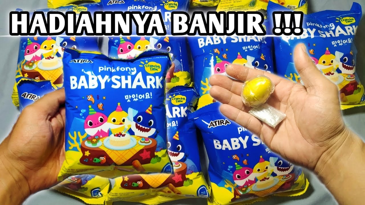 CIKI BERHADIAH UANG 2023 CIKI BABY SHARK, UNBOXING CIKI BERHADIAH UANG ...