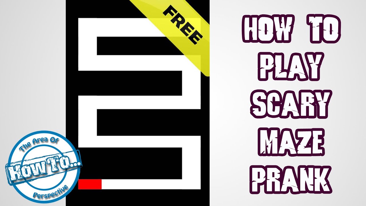 How to play scary maze prank watch with handphone...?! - YouTube