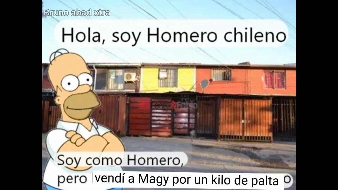 hola soy Homero chileno - YouTube