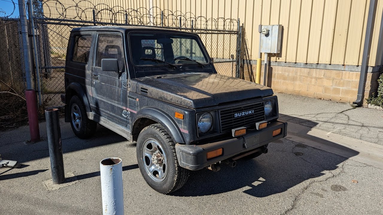 1986 Tin Top Suzuki Samurai What Are We Doing With This Thing? - YouTube