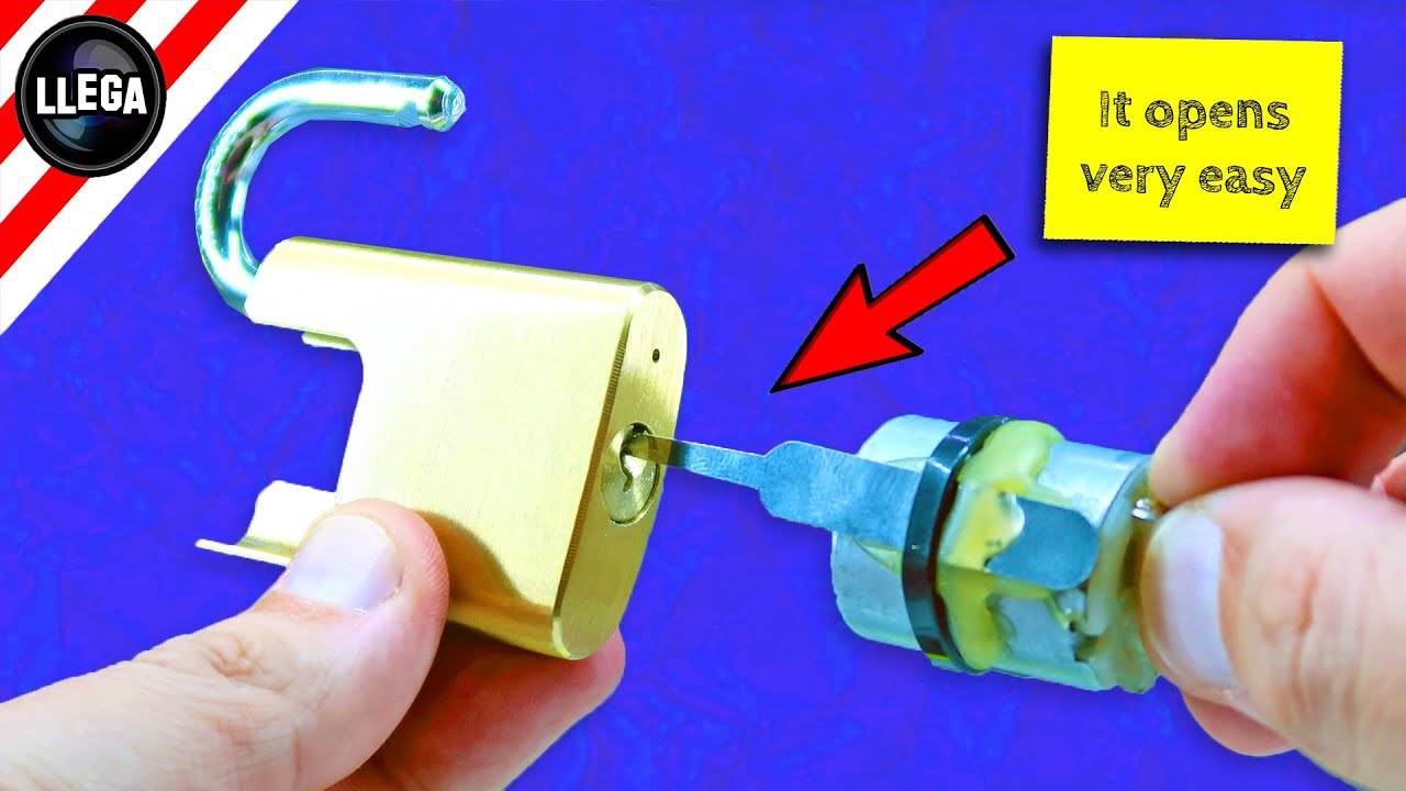 TRICK TO OPEN ALL LOCKS – Tips and tricks - YouTube