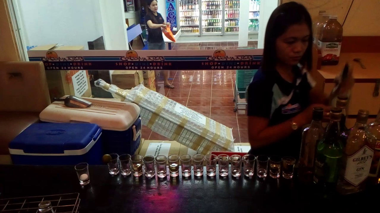 Boracay, Cocomangas Shooter Bar - YouTube