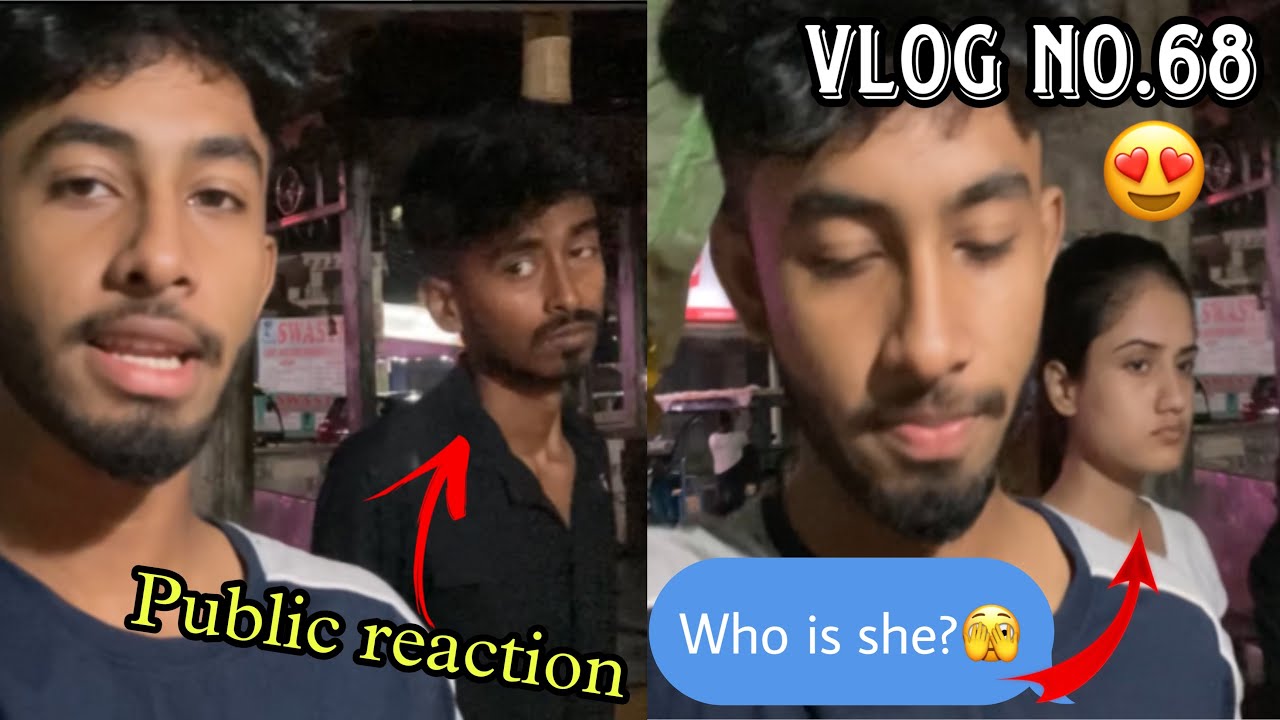 Jamai sosthi hangout | cute girl reaction 😁 | Vlog no.68 | Subhrajit | - YouTube