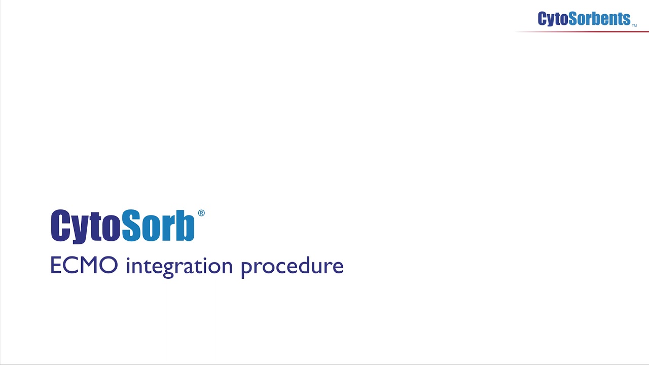 CytoSorb integration with ECMO-Guidance with animated Video - YouTube