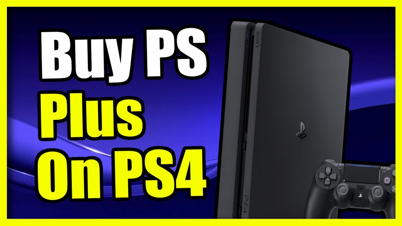 How to Buy PS Plus on your PS4 Store (PlayStation Store) - YouTube