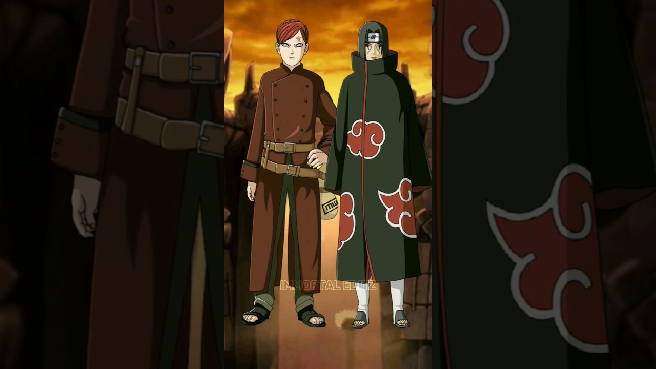 who is stronger | Gaara vs Akatsuki | #akatsuki #pain #itachi #tobi # ...
