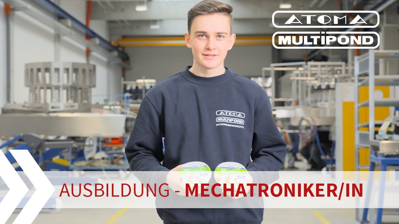 Ausbildung bei ATOMA-MULTIPOND als Mechatroniker (m/w/d) - YouTube