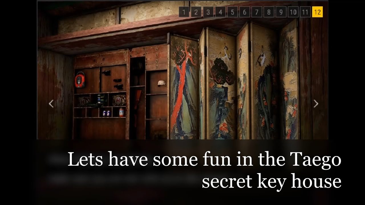 PUBG Taego - Camping in secret room for a key | funny | trolling - YouTube