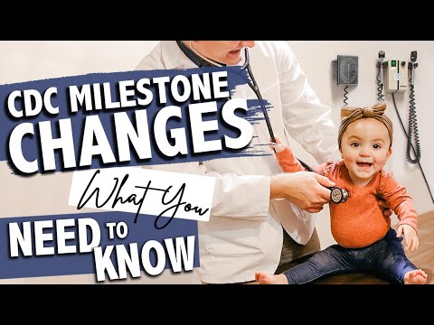 NEW CDC MILESTONE CHANGES 2022 | What You NEED to Know | Developmental ...