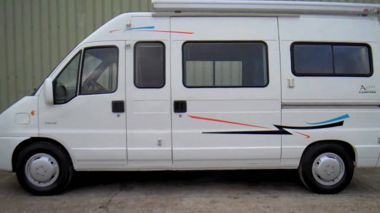 pj52nwb citroen aztec motorhomes and campers at gpmotor.co.uk - YouTube