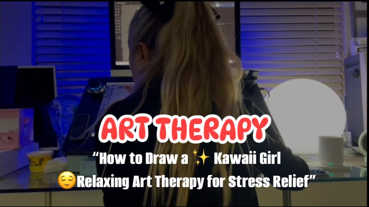 Artist’s- “Art Therapy Drawing | How to Draw a Kawaii Girl for ...