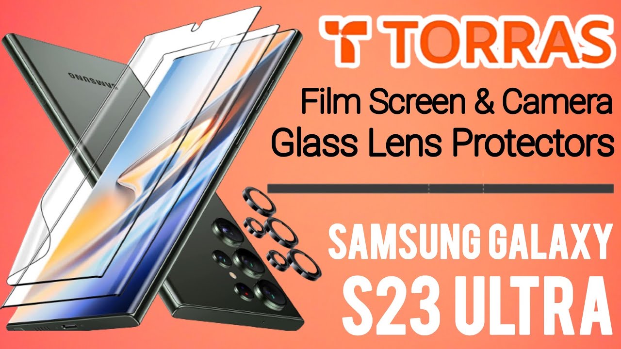 Torras Film Screen & Lens Glass Camera Protectors for Samsung Galaxy ...