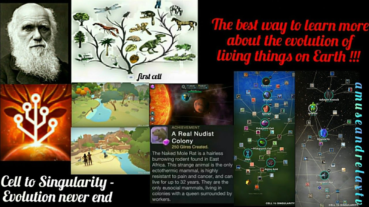 Cell to Singularity - Evolution never end | Ứng dụng mô phỏng trái đất ...