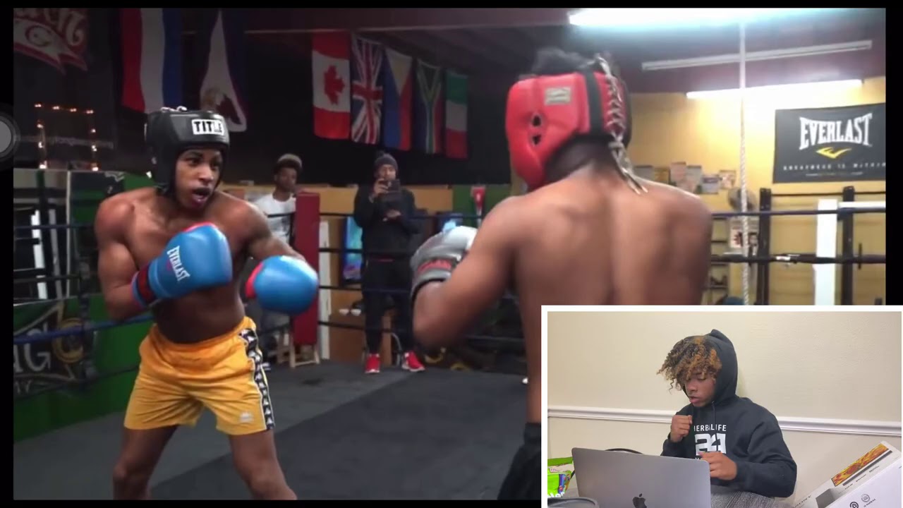 DEENTHEGREAT REACTS TO DDG VS DESHAE FROST BOXING MATCH !(collab ...