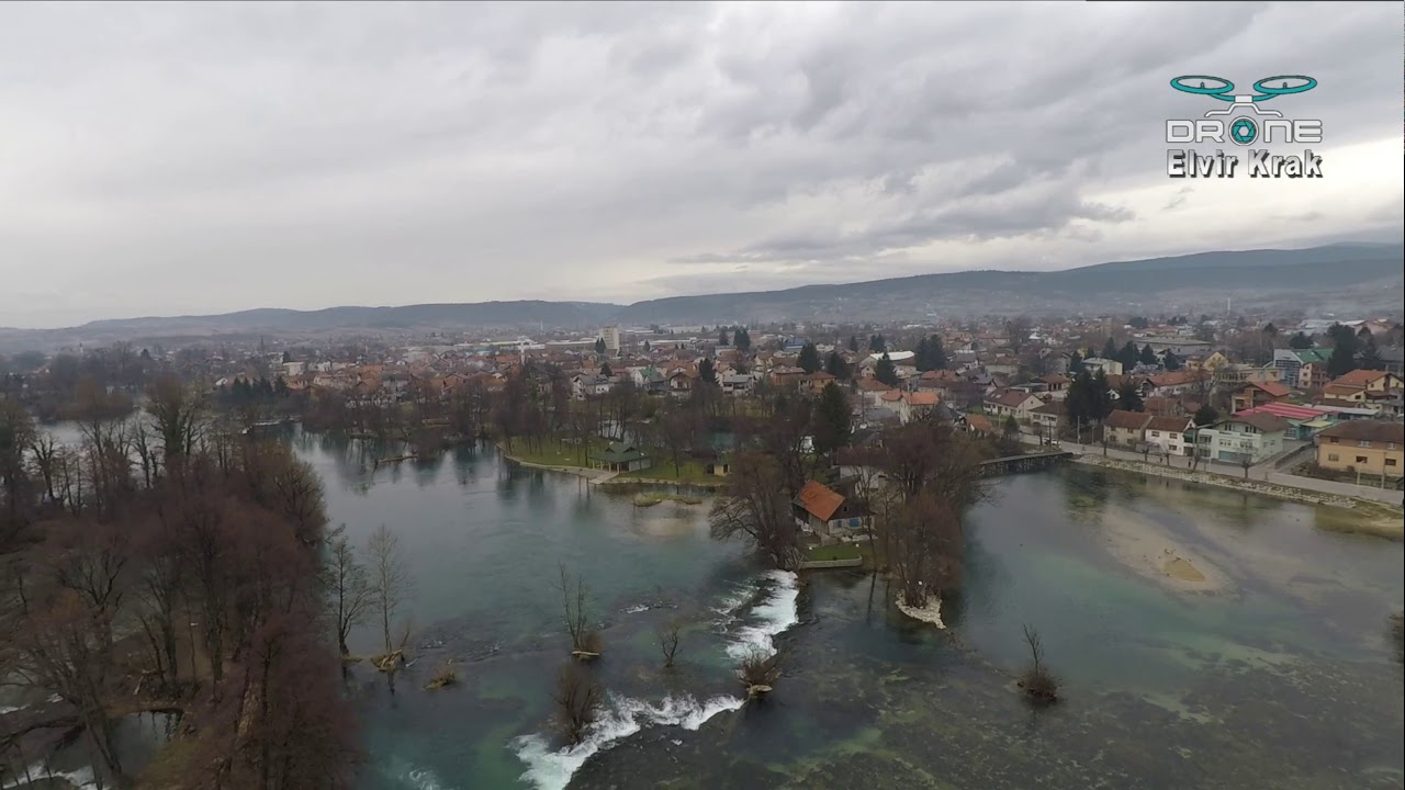 Bihac dron Februar 2020 - YouTube