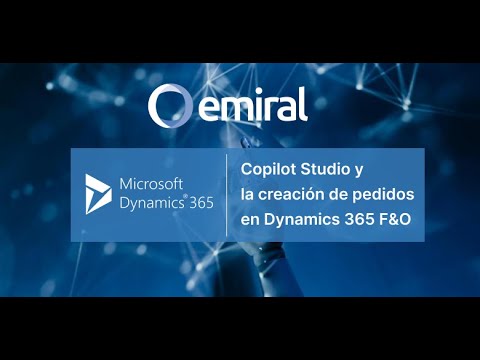 Copilot Studio & Dynamics 365 F&O Creación de pedidos - YouTube