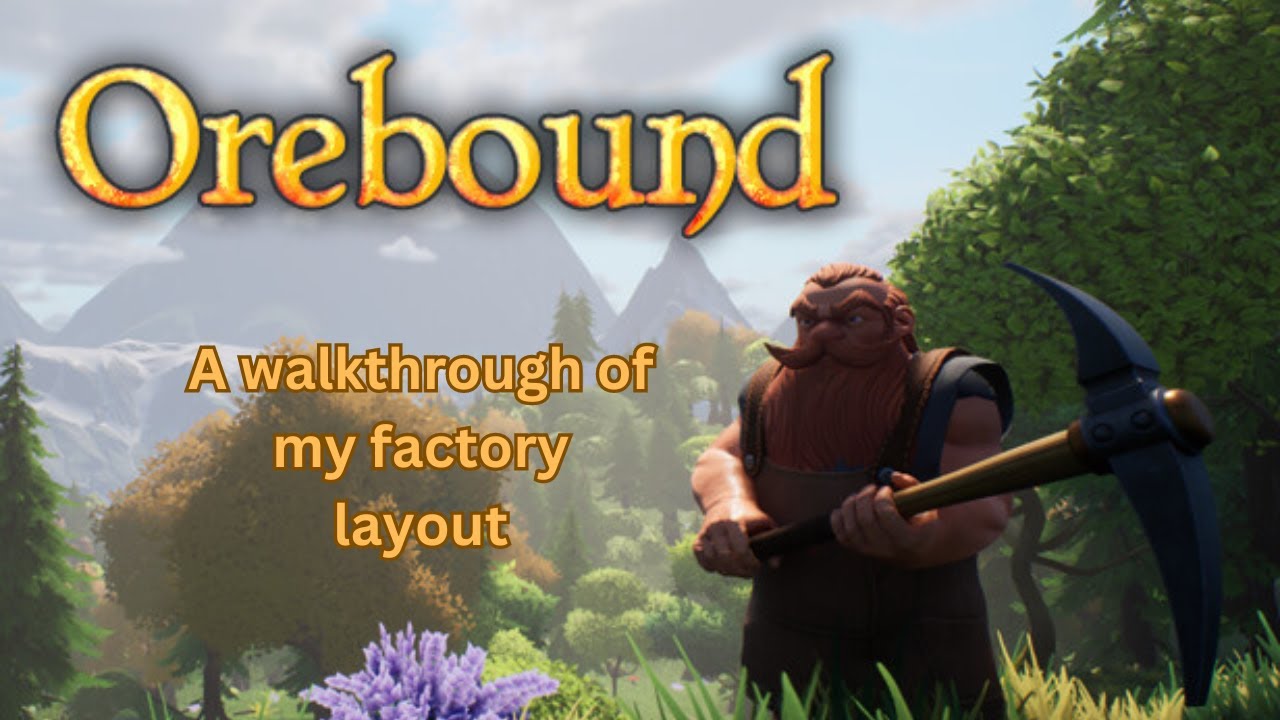 Orebound walkthrough of my factory - YouTube
