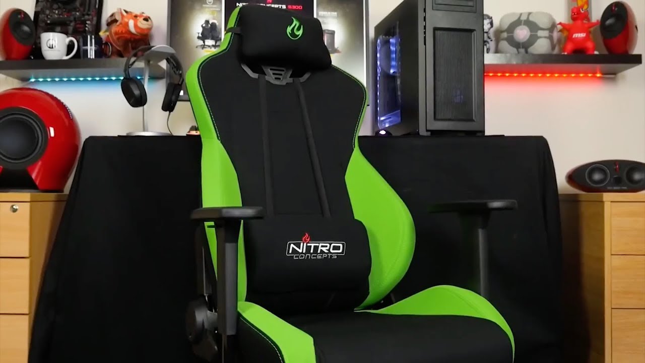 How to build your Nitro Concepts S300 Gaming Chair! - YouTube