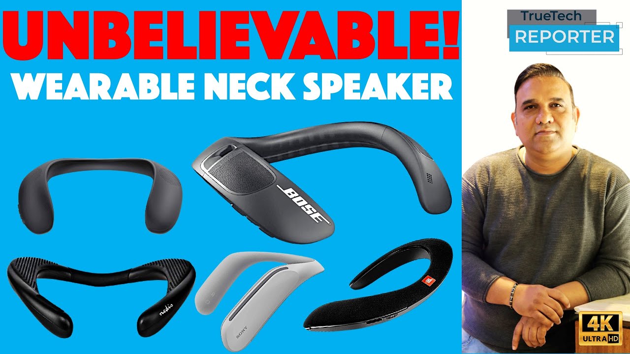 Wearable Neck Speaker - Bluedio [Unboxing & Review] only Soundwear ...
