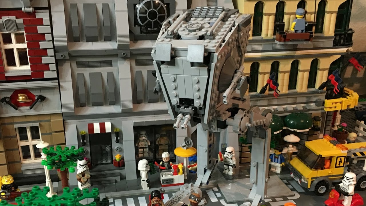 Lego Star Wars AT-ST Walker 75153 review from Rogue One - YouTube