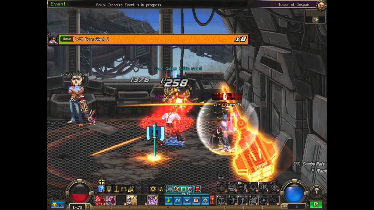 DFO battle crusader solos tower of despair floor 61 - YouTube