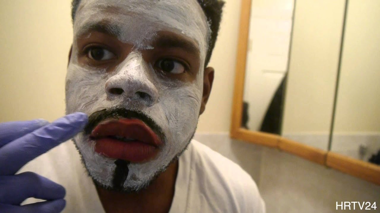 Michael Jackson Transformation Makeup Tutorial Live from Heaven - YouTube