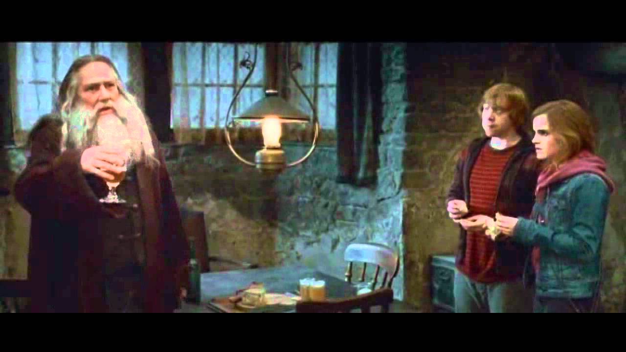 Harry Potter and the Deathly Hallows - Part 2 | Trio visits Aberforth ...