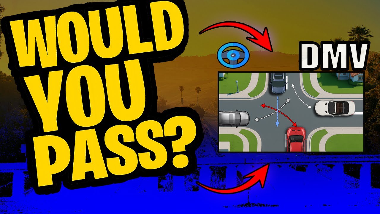 Can You Pass This Real DMV Test? (Most Drivers Fail) - YouTube