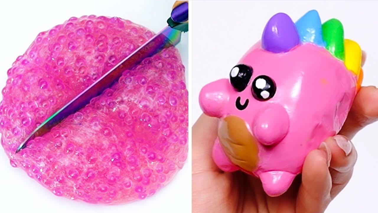 Relaxing ASMR Slimes That Will Help You Sleep Faster! Satisfying Video ...