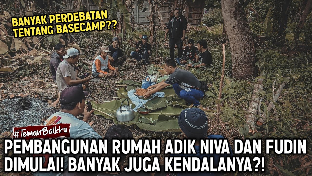 PEMBANGUNAN RUMAH ADIK NIVA DAN FUDIN DIMULAI! INI KENDALA YANG ADA DI ...