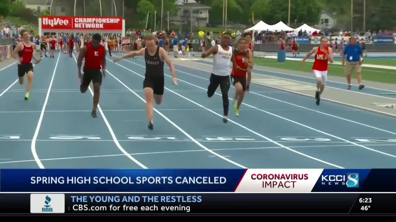 Season over before it begins for high school spring athletes - YouTube